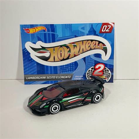 Lamborghini Sesto Elemento Hot Wheels Black