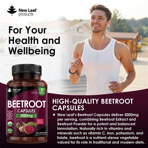 New Leaf Beetroot Capsules 180c Za