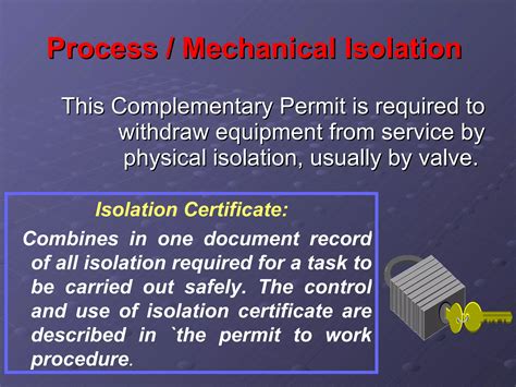 Ngi Permit To Work Ppt