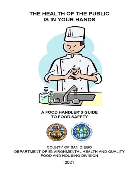 Food Handlers Guide To Foodsafety Pdf Foodborne Illness Thermometer