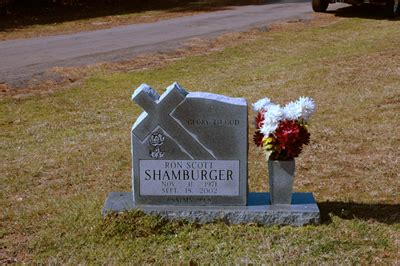 Ronald Scott “ron” Shamburger 1971 2002 Find A Grave Memorial