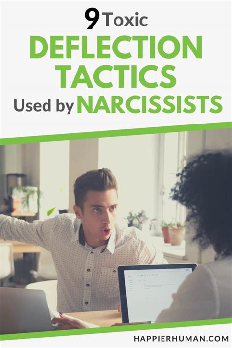 9 Toxic Deflection Tactics Used by Narcissists - Happier Human