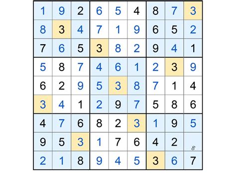 Puzzle Page Sudoku January 5 2025 Answers Puzzle Page Answers