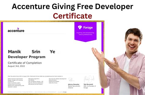 Accenture Giving Free Developer Certificate In 2023 Copyassignment