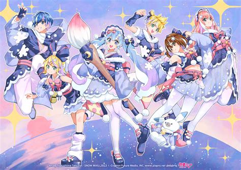 Hatsune Miku And Friends Drawings