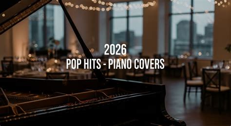 2026 Pop Hits For Wedding Piano Modern Instrumental Covers