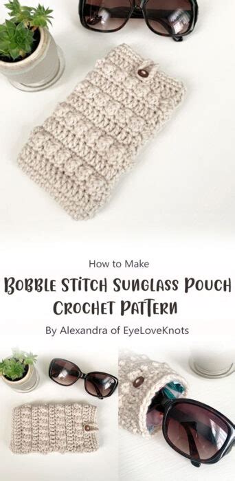 Best Sunglass Case Free Crochet Pattern Ideas Part 2