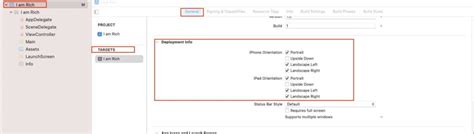 Swiftxcodeでiphoneの向きを設定する