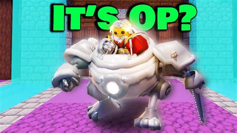 Hephaestus Is Underrated In Roblox Bedwars Youtube