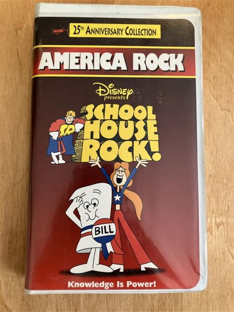 Schoolhouse Rock America Rock Vhs The Retro Games