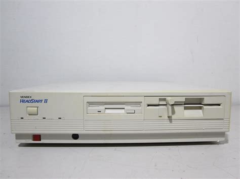Vintage Vendex Headstart Ii Computer W Keyboard Books And More