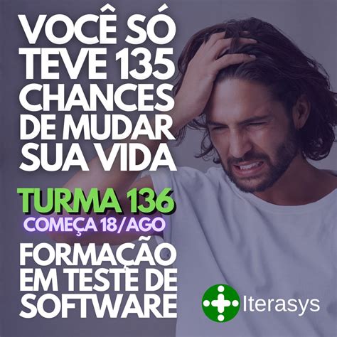 Existem Muitos Cursos Bons Por Ai Mas O Formação Em Teste De Software Da Iterasys é O Mais
