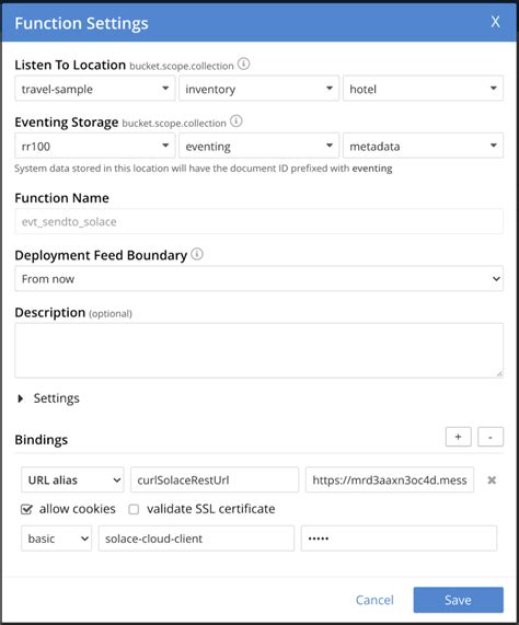 event driven architecture with solace event broker and couchbase