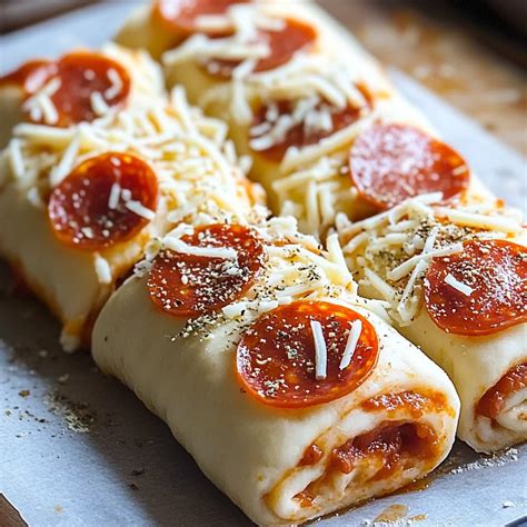 Pepperoni Pizza Rolls The Perfect Snack Recipe Dishes Tasty Easy