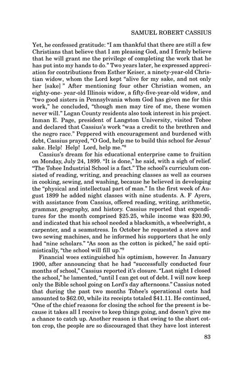 Heaven To Hell Samuel Robert Cassius And Black Life In Oklahoma 1891