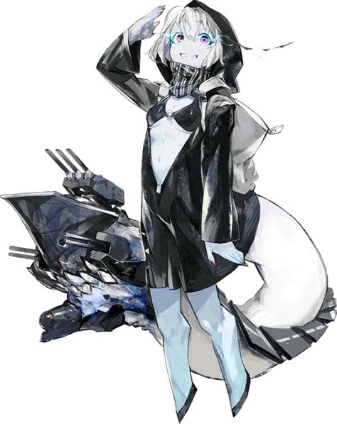 Oguchi Re Class Battleship Kantai Collection Game Cg Official Art 10s 1girl Abyssal Ship