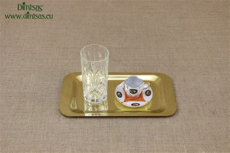 Brass Serving Tray Rectangle No1
