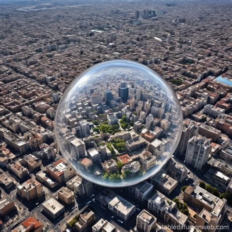 City In A Bubble Stable Diffusion Online