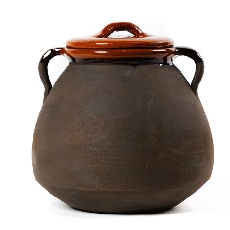 Olla De Barro Con Tapa Alfareria Alto Do Couso