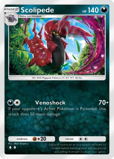 Mythical Island 55 Scolipede Pokémon Tcg Pocket