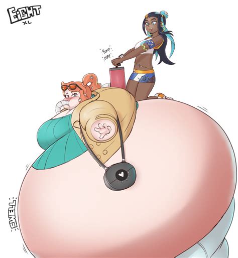 Rule 34 2girls Air Inflation Balloon Inflation Belly Belly Expansion