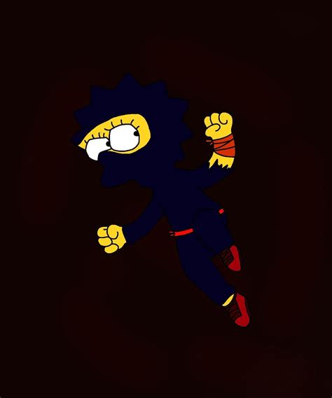 Fan Art Idea For November 10th Invisible Bart And Ninja Lisa Celebrating The Invi Simpsons And