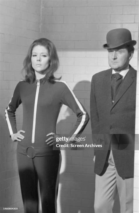 The Avengers Diana Rigg And Patrick Macnee In Bowler Hat From Never News Photo Getty Images