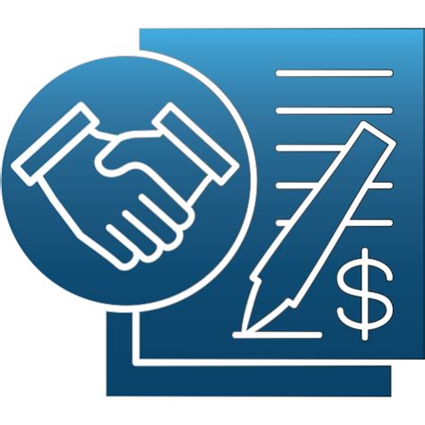 Contract Generic Flat Gradient Icon