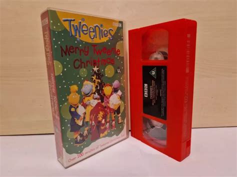 Tweenies Merry Tweenie Christmas Pal Vhs Video Red Tape A390 £13