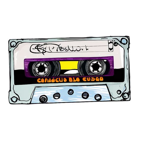 Download Hand Drawn Cassette Tape Png 05252024