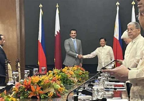 Pbbm Sinabing Magbubukas Ng Maraming Oportunidad Ang Pagbisita Ng Qatar
