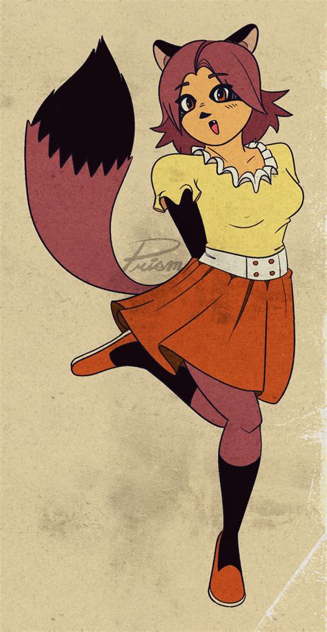 Tanuki Girl By Prismvisual On Newgrounds
