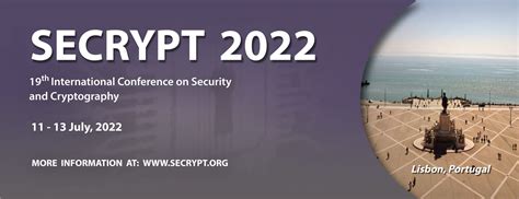 Secrypt 2022 19th International Conference On Security And