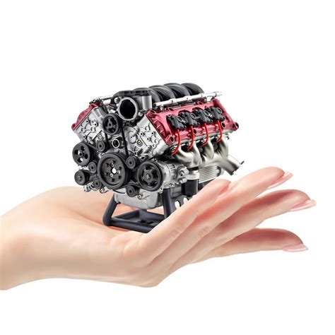 Mini V8 Engine Kit Building The Smallest V8 Engine To