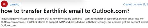 Export Earthlink Emails To Outlook Updated Guide