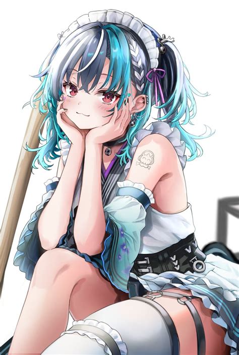 Rindo Chihaya Hololive And 1 More Drawn By Derkmaxx Danbooru