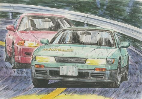 Initial D 124 S13 Silvia Koichiro Iketani Plastic Model