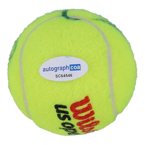 Andrey Rublev Signed Tennis Ball Acoa Pristine Auction