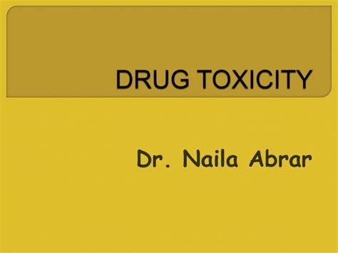 Drugtoxicitypharmacology010213drnailapptx