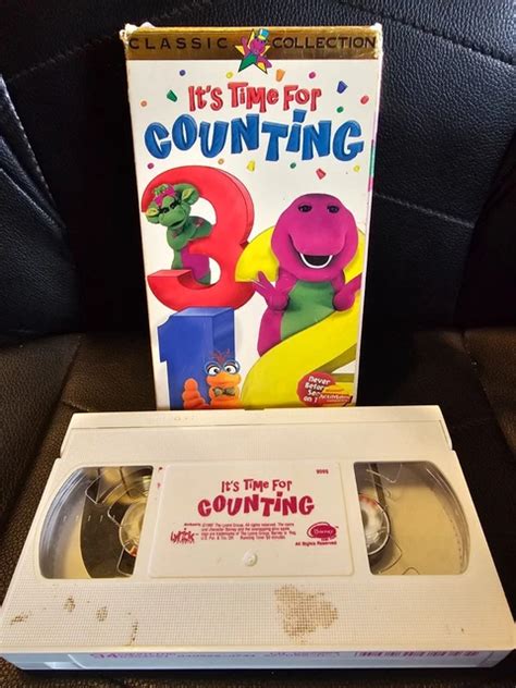 Barney Its Time For Counting Vhs 1998 £521 Picclick Uk
