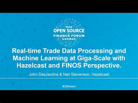Free Video Real Time Trade Data Processing And Machine Learning At