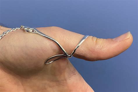 Thumb Mcp Splint With Pvx Silver Ring Splint