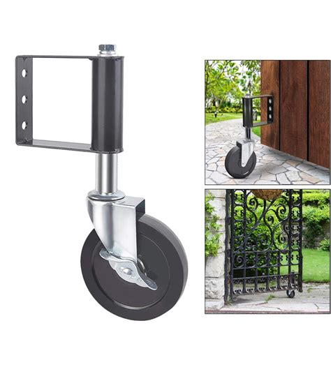 아이베란다 현관도어 바퀴 캐스터 탄성 스프링 360도 휠 회전 100mm Ja 아이베란다 공식몰 Diy목공자재