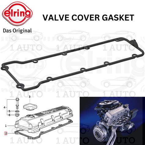 Elring Germany Valve Cover Gasket Bmw E36 318i M43 18 E46 318i M43 19
