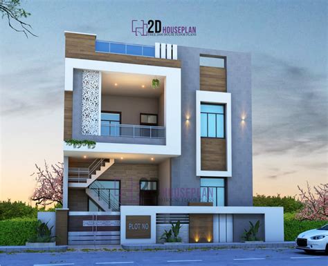 Window Elevation Design Double Floor