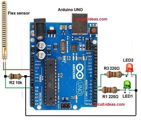 Arduino Flex Sensor Circuit Circuit Ideas For You