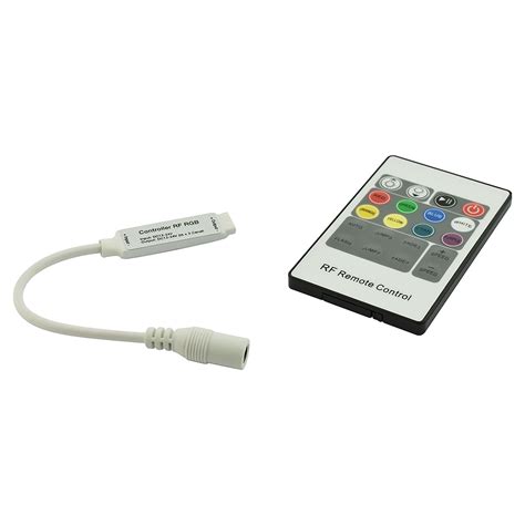 Mini Controller Rgb Con Telecomando Prismalux 12 24v 3 Canali X 2a