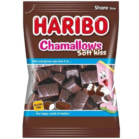 German Haribo Chamallows Soft Kiss Economy Candy