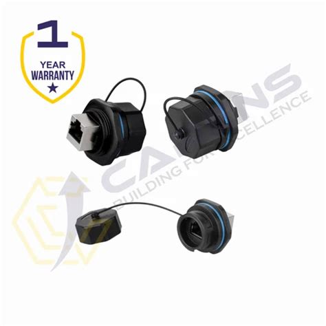 Panel Mount Rj45 Socket At ₹ 390piece Rj45 Female Connector In