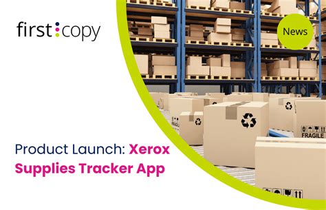 The New Xerox Supplies Tracker App